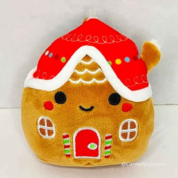 Squishmallows | Toys | Casa Gingerbread House Clip Christmas 224 ...